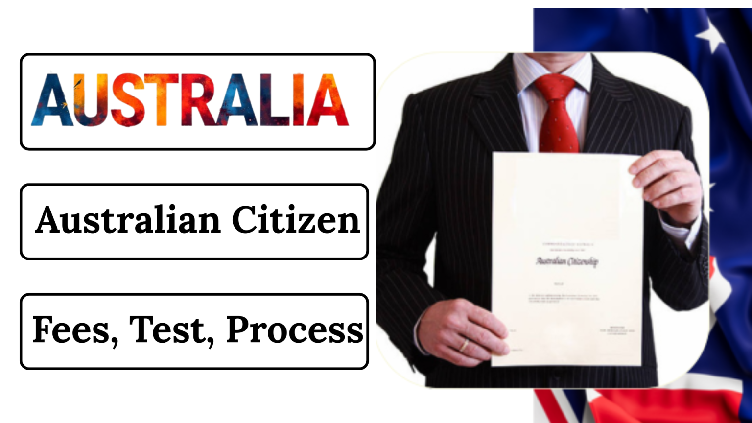 How to Become an Australian Citizen in 2025: Fees, Test, Process